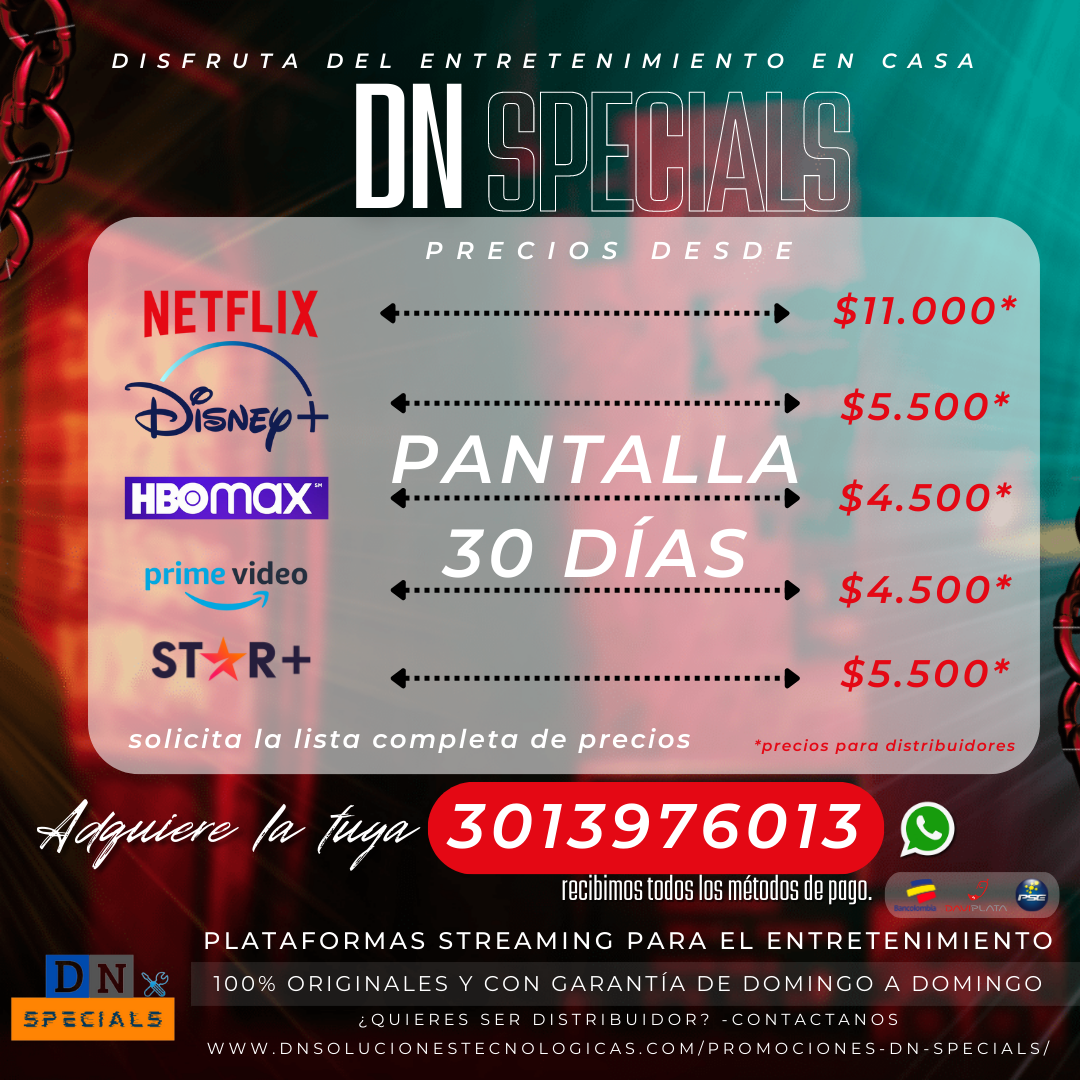 PIN DN SPECIALS - DN Tienda Virtual de Tecnología